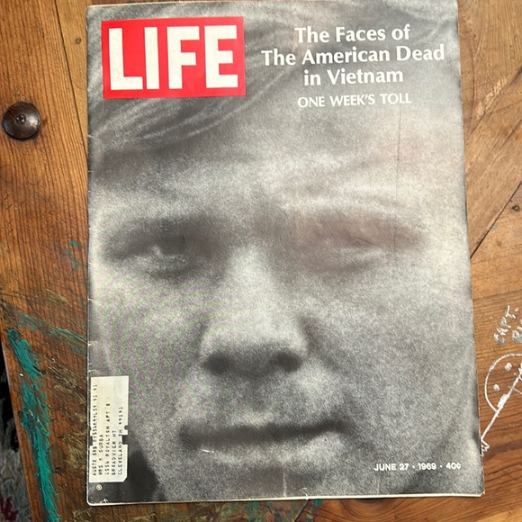 Art | Life Magazine June 27 1969 The Faces Of The American Dead In ...